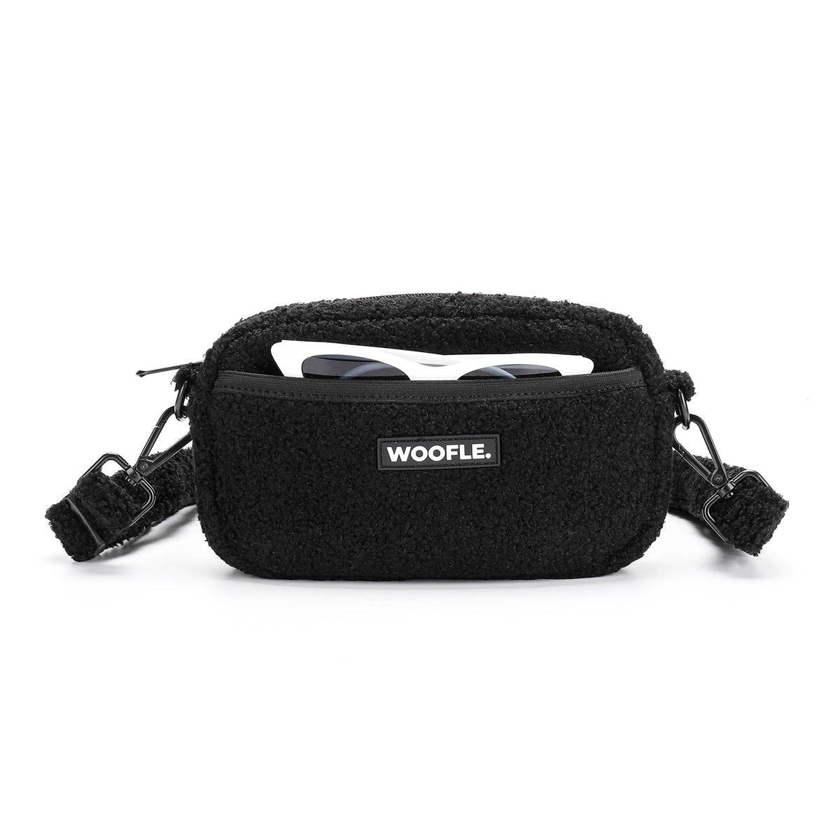 Dog Bag Teddy - Zwart – WOOFLE